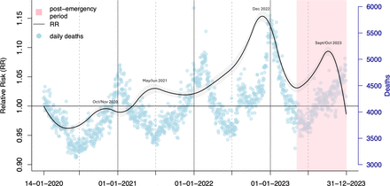 Excess mortality during and after the COVID-19 emergency in Japan: a ...